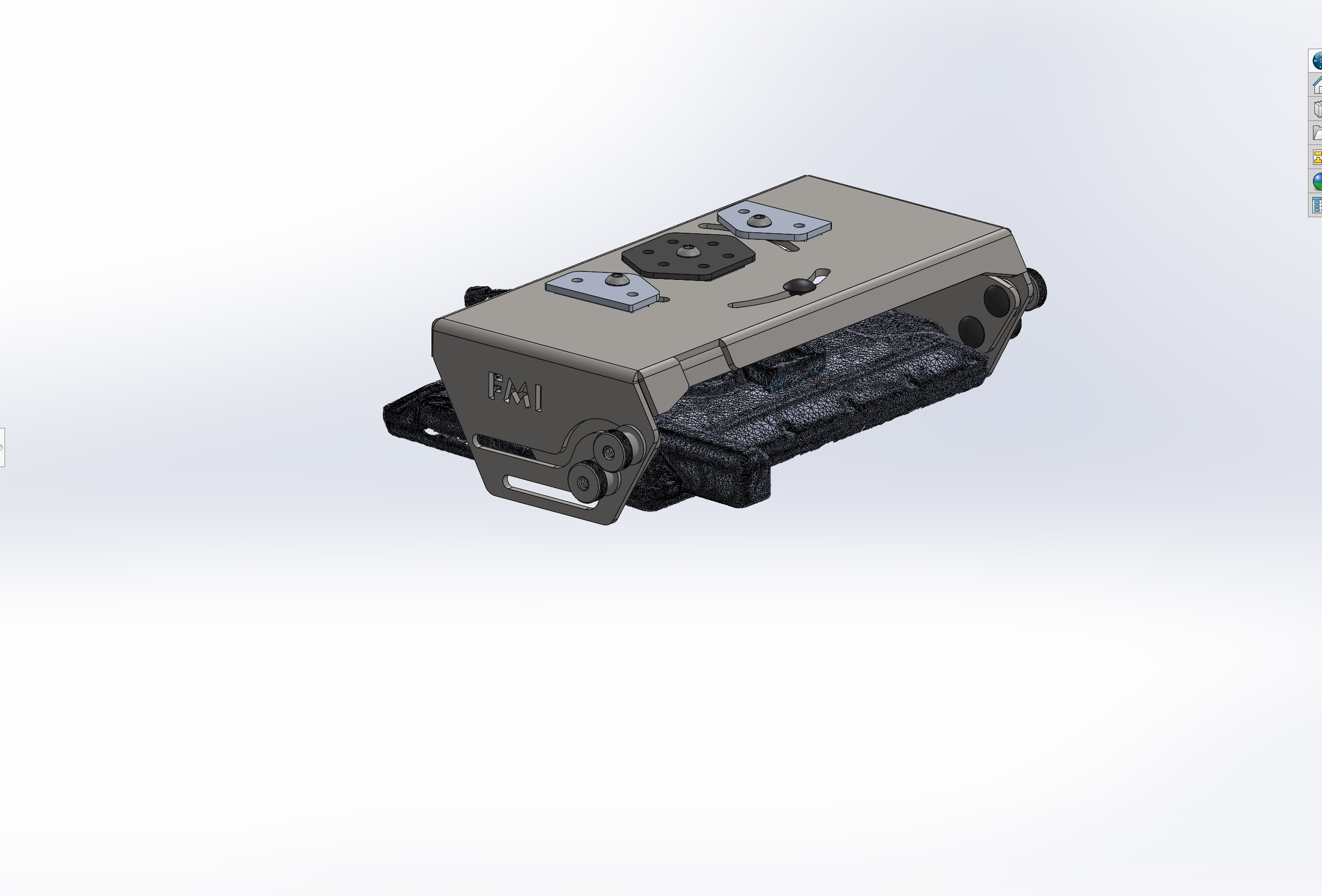 Fold Down Garmin TREAD-XL GPS Mount - Bronco Roof Mount – Adapt-A-Panel