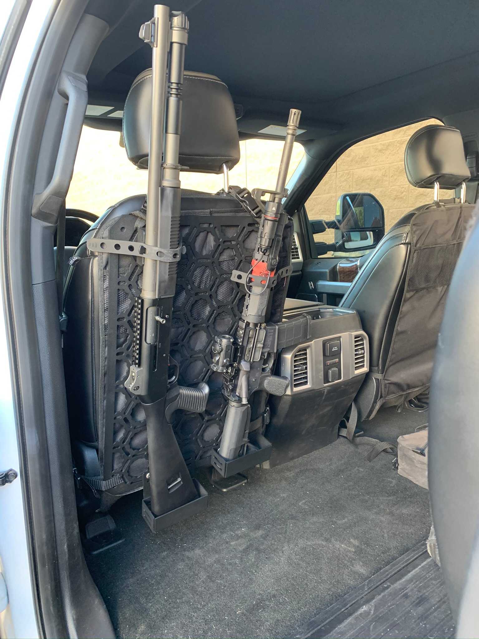 Shotgun and Rifle Mount - Vehicle Seat Back Mounting Kit – Adapt-A-Panel