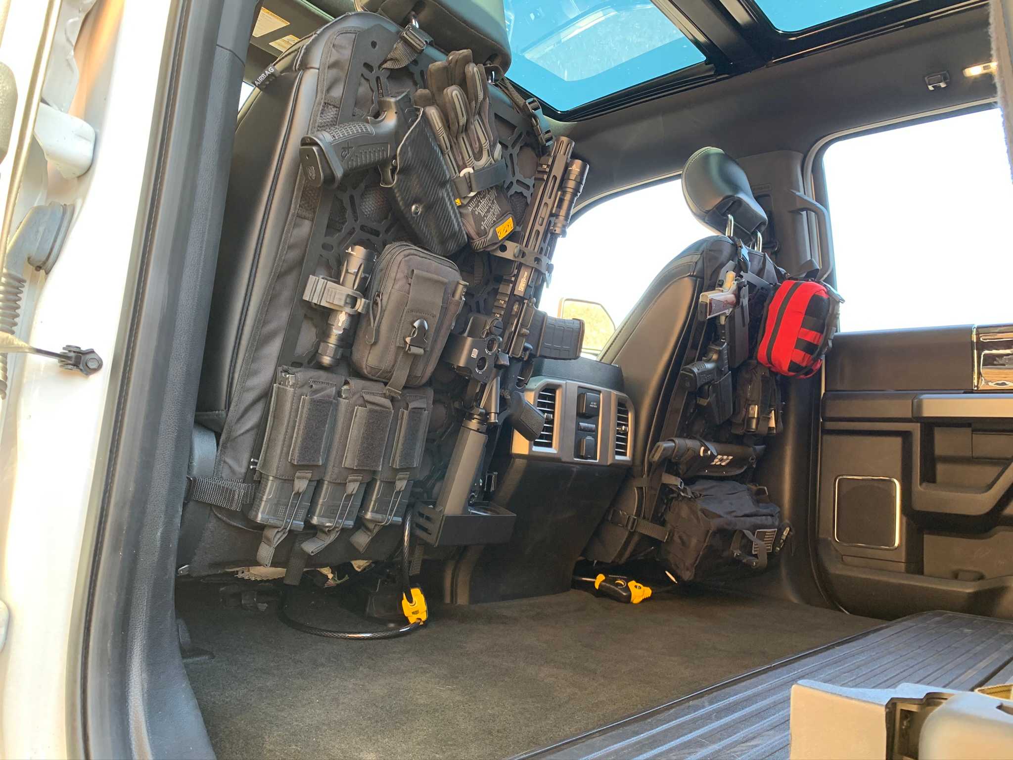 Full Tilt Tactical Panel Kit for Vehicle Seat Back Mount – Adapt-A-Panel