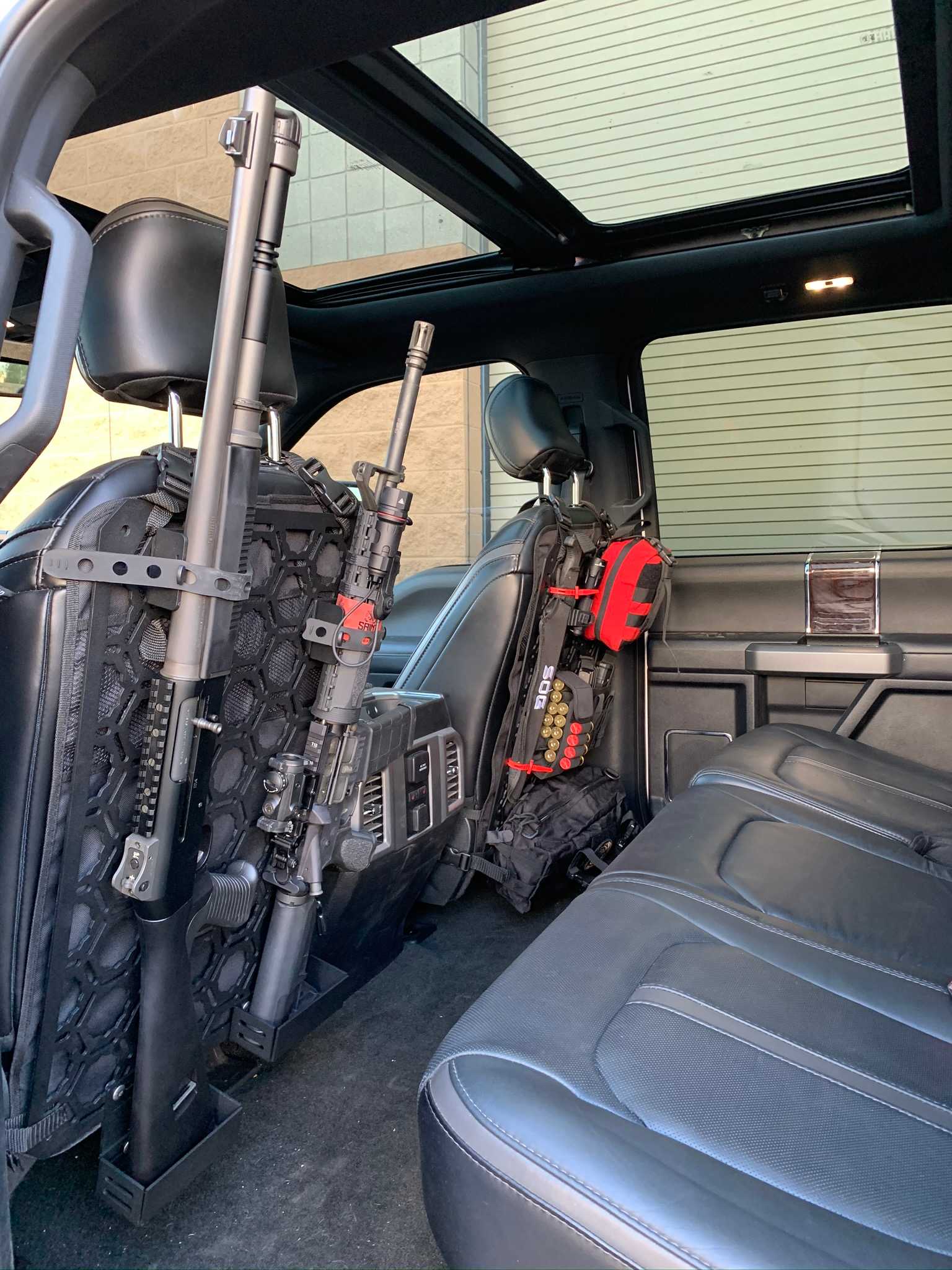 Shotgun and Rifle Mount - Vehicle Seat Back Mounting Kit – Adapt-A-Panel