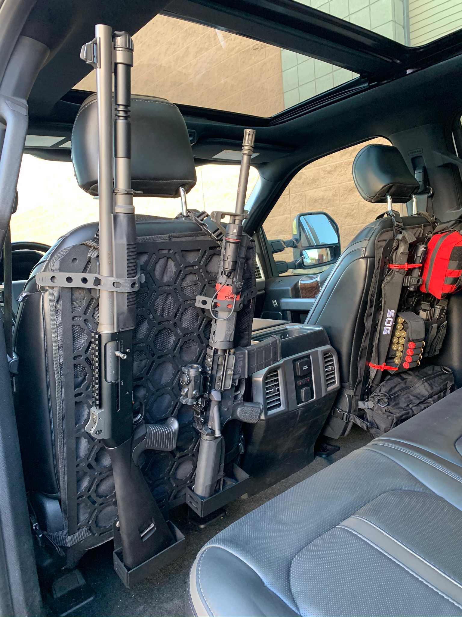 Shotgun and Rifle Mount - Vehicle Seat Back Mounting Kit – Adapt-A-Panel