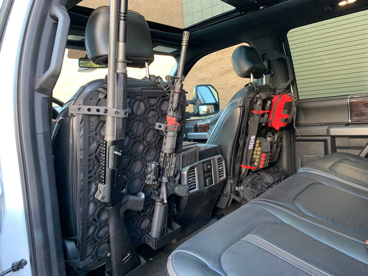 Shotgun and Rifle Mount - Vehicle Seat Back Mounting Kit – Adapt-A-Panel