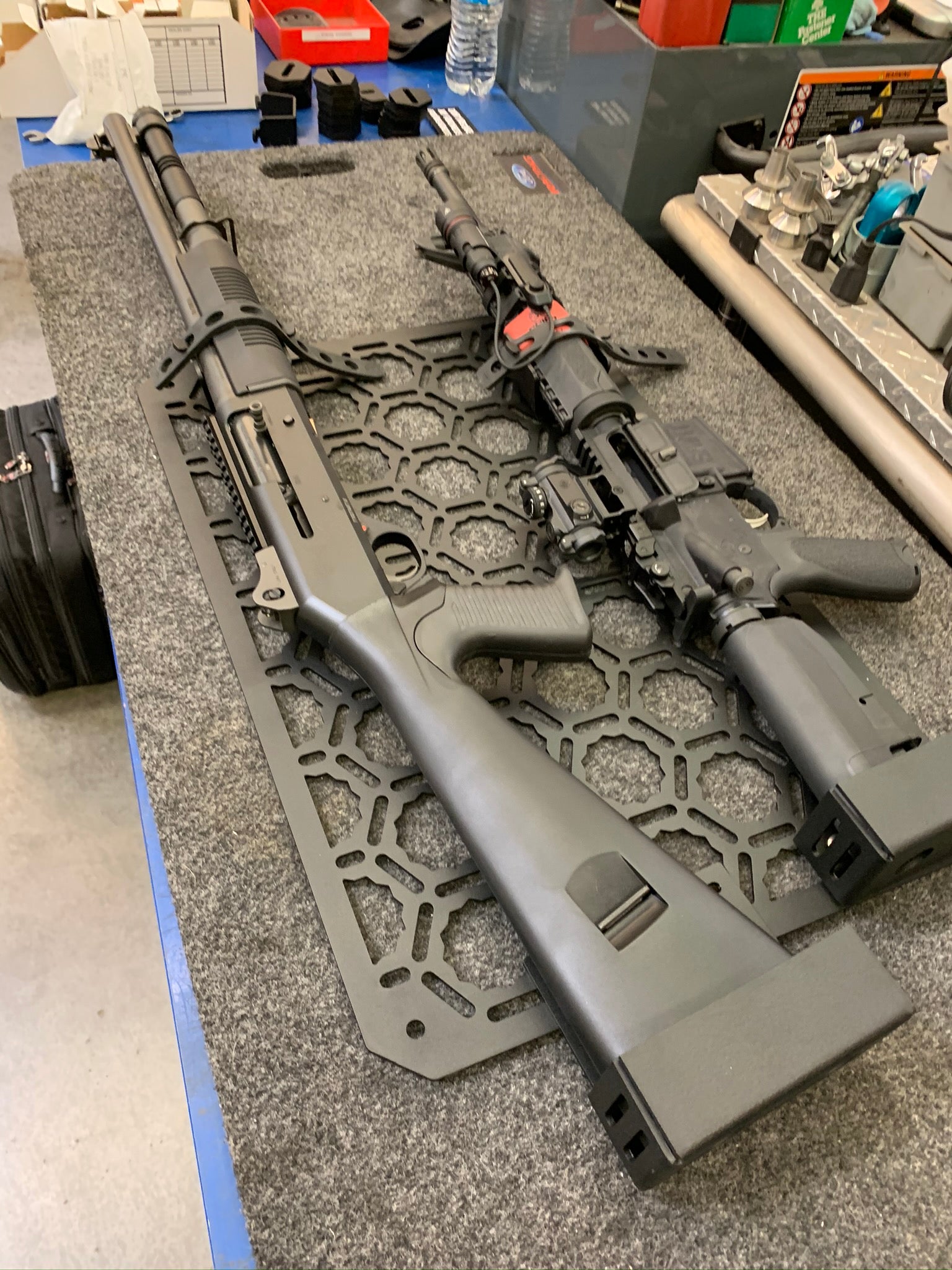 Shotgun and Rifle Mount - Vehicle Seat Back Mounting Kit – Adapt-A-Panel