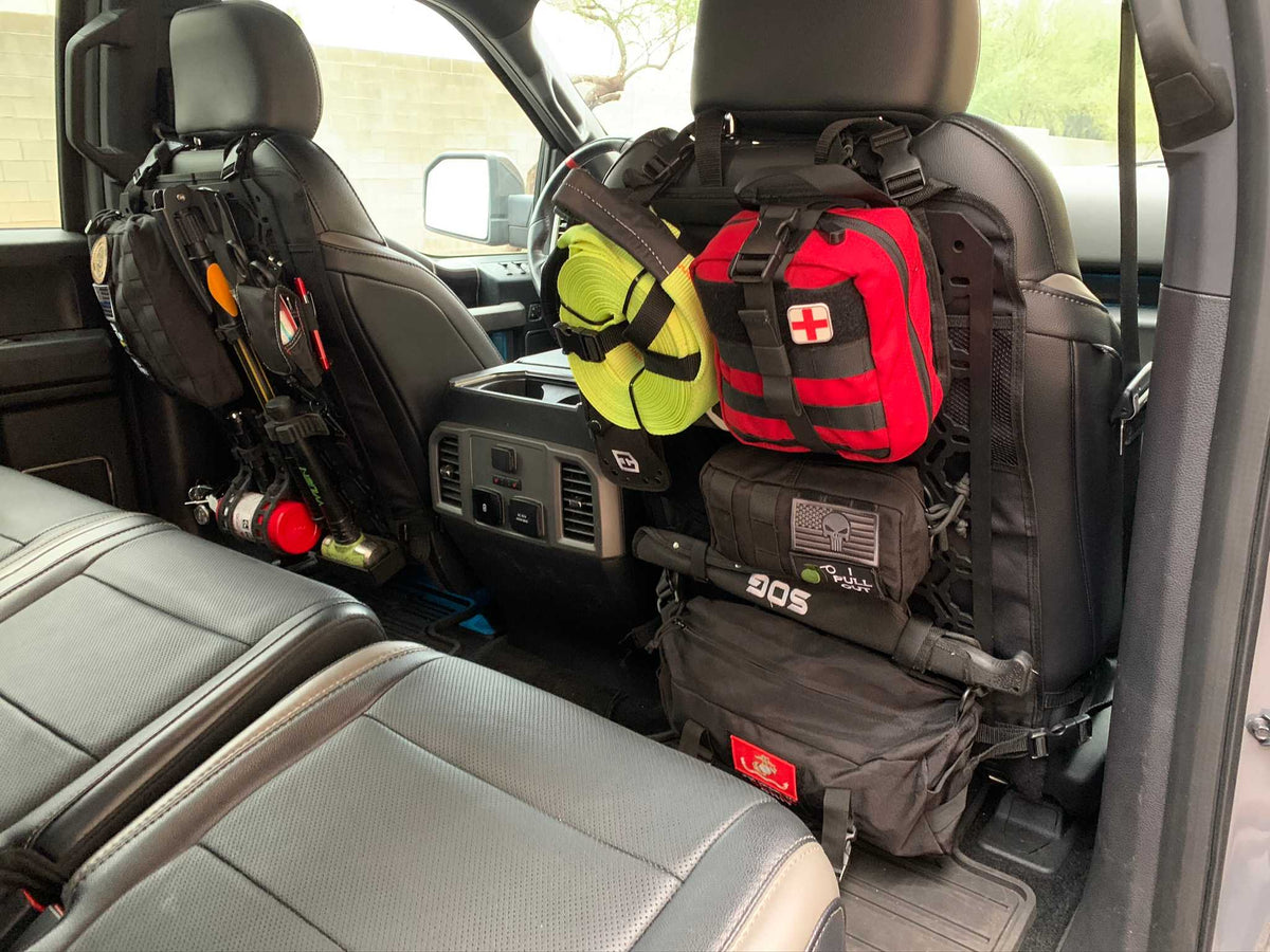 Off-Road Seat Back Panel Kit with Recovery Gear – Adapt-A-Panel