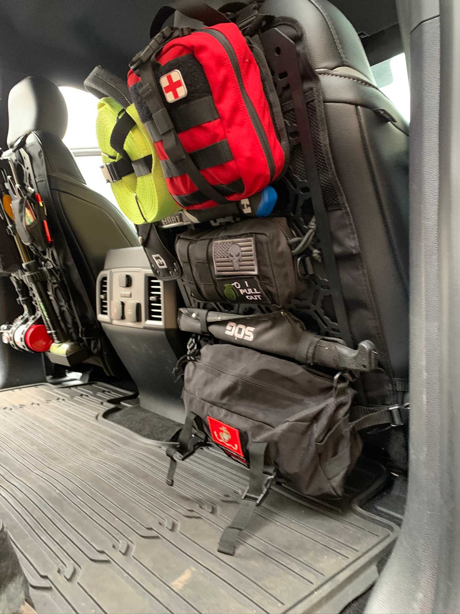 Off-Road Seat Back Panel Kit with Recovery Gear – Adapt-A-Panel