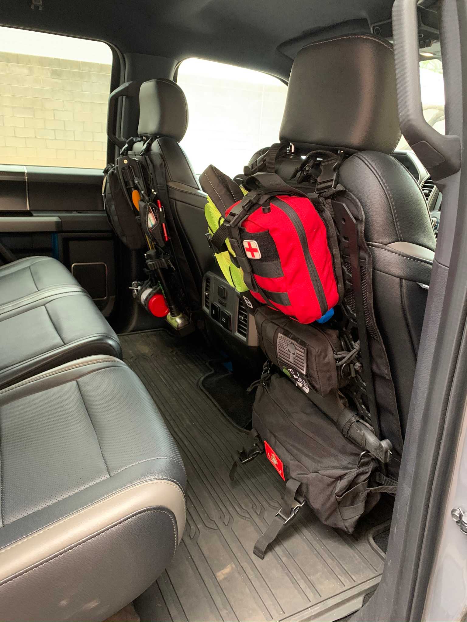 Off-Road Seat Back Panel Kit with Recovery Gear – Adapt-A-Panel